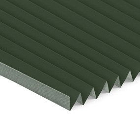 FOA Plisé roleta, Neprůhledná, Tmavě zelená, P 10795P , 45 x 110 cm