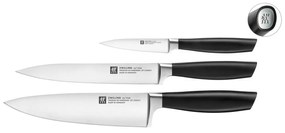 Zwilling All Star sada 3 nožů, kuchařský nůž 20 cm, plátkovací nůž 20 cm a špikovací nůž 10 cm, 33780-003