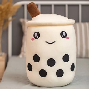 Plyšák Bubble Tea Bílý 35 cm