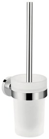 Hansgrohe Logis Universal, wc kartáč s nádobkou, montáž na zeď, chromová, HAN-41722000