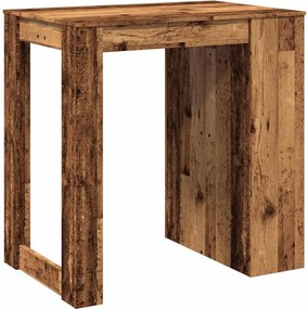 Barový stůl old wood 102 x 70 x 103,5 cm kompozitní dřevo 3309328