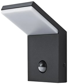 German Venkovní LED svítidlo Genova / s detektorem pohybu / 9,5 W / černá