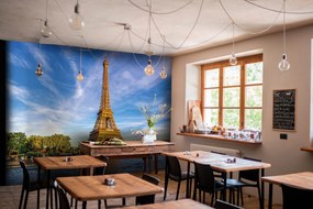 Malvis ® Tapeta Eiffelova věž Vel. (šířka x výška): 432 x 290 cm