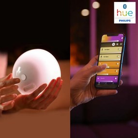 Philips Hue Go Bluetooth PŘENOSNÁ LAMPA LED RGB 6W 300lm 2000-6500K, bílá 76020/31/P7