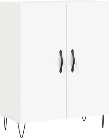 Skříň highboard bílá 69,5 x 34 x 180 cm kompozitní dřevo 3198369