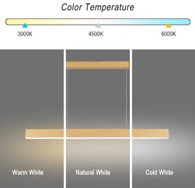 Brilagi - LED Stmívatelný lustr SLEEKLINE SMART LED/40W/230V Wi-Fi Tuya +DO
