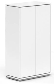 Vysoká šatní skříň Creator 83,2 x 44,5 x 150,7 cm, antracit / bílá
