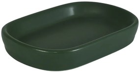 Erga Nero, miska na mýdlo, tmavě zelená, ERG-08360
