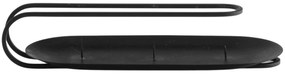 Audo CPH Černý kovový svícen AUDO CLIP 28,5 cm