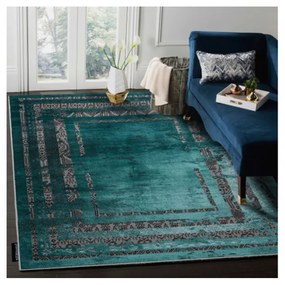 Kusový koberec Rám zelený 160x220cm