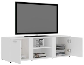 vidaXL Marketos TV stolek bílý 120 x 34 x 37 cm kompozitní dřevo
