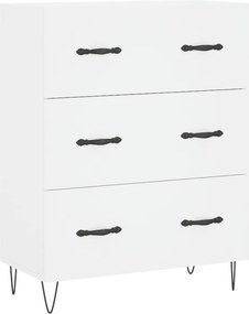 Skříň highboard bílá 69,5 x 34 x 180 cm kompozitní dřevo 3198433
