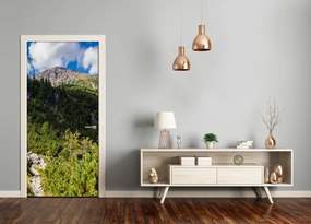 Fototapeta na dveře samolepící Mořské oko Tatry 95x205 cm