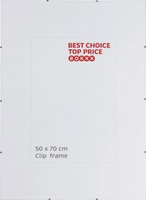 XXXLutz KLIPOVÝ RÁMEČEK, 1 foto 50 cm x 70 cm Boxxx - Fotorámečky & obrazové rámy - 004342022909