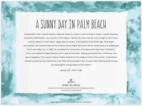 Galison Puzzle Slunečný den v Palm Beach / 1000 dílků / od 8 let