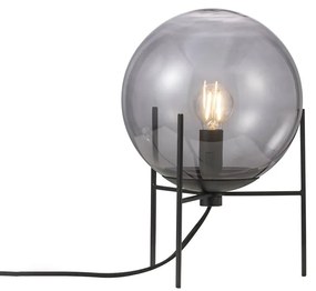 Stolní lampa ve tvaru koule z čirého nebo kouřového skla Alton Table  Stolní lampa ve tvaru koule z čirého nebo kouřového skla Alton Table Barevná…
