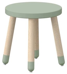 Flexa Dětská stolička Dots, natural green