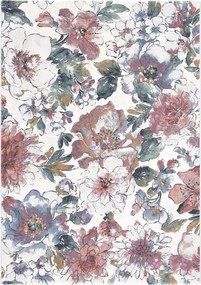 Moderní kusový koberec Ragolle Argentum 63528 6626 Květy vícebarevný Rozměr: 240x330 cm