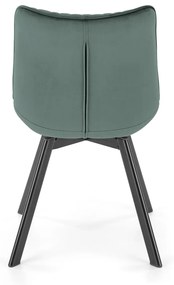 HALMAR K520 židle tmavě zelená