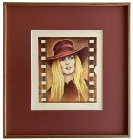 Jelenová Veronika - B. Bardot | 25.0x26.6