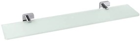 Sapho Sapho, INSIA polička skleněná 600x50x132 mm, chrom