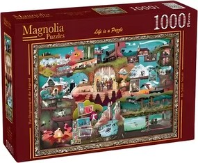 MAGNOLIA Puzzle Počátek legendy / 1000 dílků / 68 x 48 cm