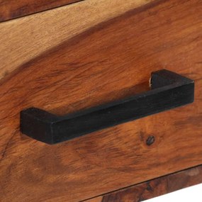 Psací stůl se 2 zásuvkami 110 x 50 x 77 cm masivní akácie 247401