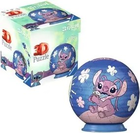 Ravensburger 3D Puzzle -Ball Disney: Stitch - Angel / 54 dílků / od 6