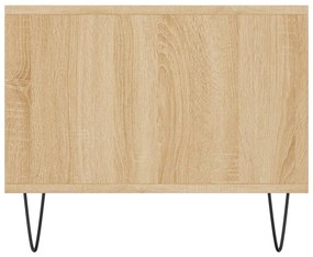 Konferenční stolek dub sonoma 90 x 50 x 40 cm kompozitní dřevo - Default Title