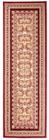 Kusový koberec PP Aslan červený atyp 100x250cm