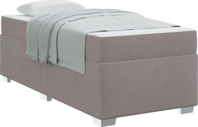 Rám postele Taupe 90 x 200 cm textil 3399163