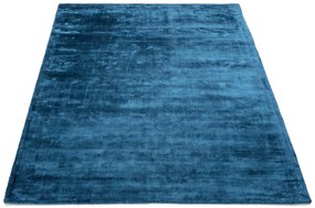 Moderní kusový koberec jednobarevný Boston Balsam Tmavě modrý Rozměr: 160x230 cm