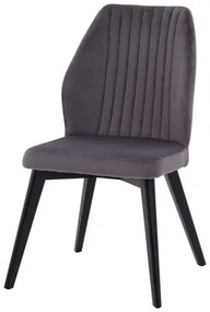 Čalouněná židle SIENNE šedá