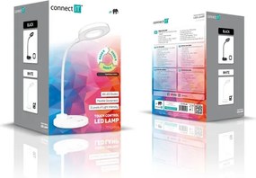 CONNECT IT GLOW stolní Led lampička bílá CLI-7010-WH Bílá