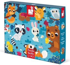 Puzzle hmatové - lesní zvířátka - 20 ks