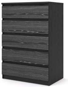 FALCO Komoda Simplicity 297 woodgrain černá