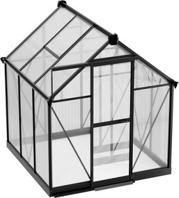 Skleník 210 x 183 x 193 cm, zesílená konstrukce, polykarbonát 6 mm