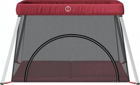 vidaXL Dětská ohrádka s matrací lněná tkanina [10305] Barva: Tmavě šedá