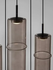 Designový lustr Sano 5 Smoky