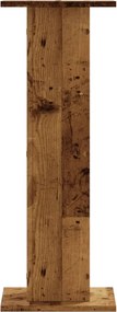 Stojany na rostliny 2 ks old wood 30x30x80 cm kompozitní dřevo 3307871