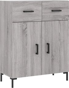 Skříň highboard šedá sonoma 69,5 x 34 x 180 cm kompozitní dřevo 3200519