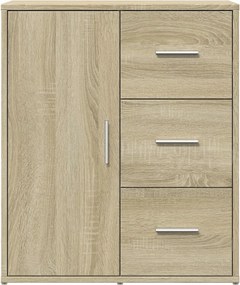 Příborníky 2 ks dub sonoma 60 x 31 x 70 cm kompozitní dřevo 3276555