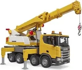 Bruder Nákladní auto Scania s jeřábem Liebherr / od 4 let