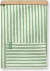 Pip Studio Apron Stripes kuchyňská zástěra - světle zelená (Kuchyňská zástěra ve světle zelené barvě o rozměru 72 x 89.5 cm )
