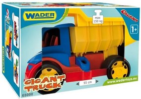Auto gigant truck sklápěč plast 55cm v krabici 12m+ wader