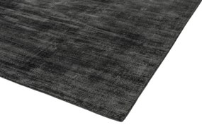 Černý  koberec Ife Charcoal Rozměry: 66x240 cm
