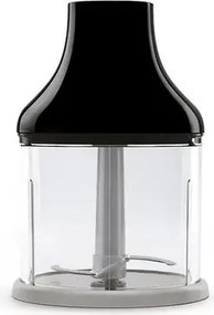 Smeg HBF03BLEU černá / Ruční mixér / 700W / Turbo / 1,4 l