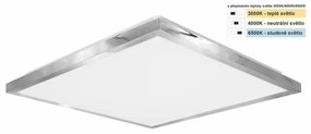 Top Light -LED Koupel. stropní svítidlo SILVER LED/24W/230V IP44 38x38 cm chrom