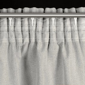 ZATEMŇOVACÍ ZÁVĚS (100%) NA PÁSCE SUZAN 135X270 CM BÉŽOVÁ
