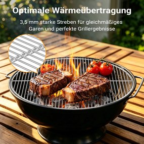 Grilovací rošt Wiltec – 55 cm (51522)